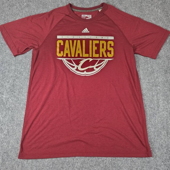 adidas | Shirts | Adidas Mens Adult Large L Tee Shirt Red Cavs ...